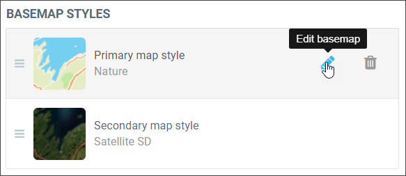 Basemap Styles – Mapme