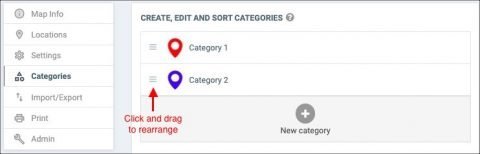 The Categories Customization Guide – Mapme