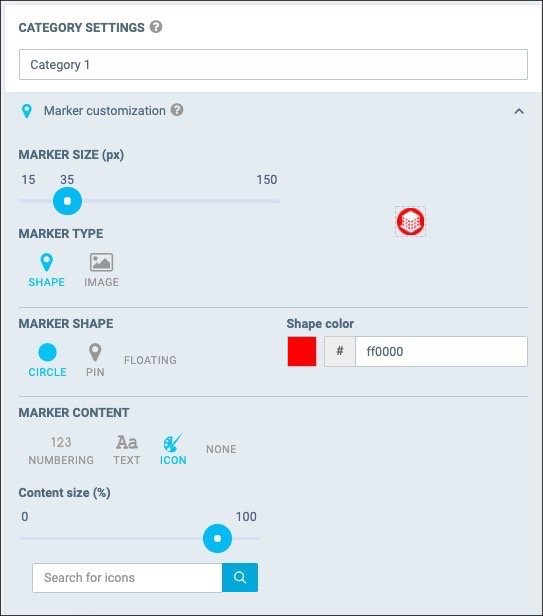 The Categories Customization Guide – Mapme