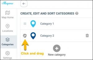 The Categories Customization Guide – Mapme