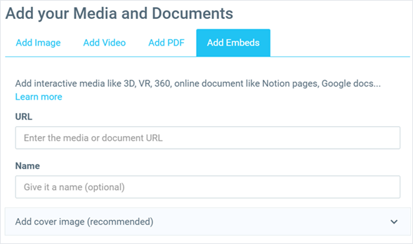 Embed Media and Documents – Mapme