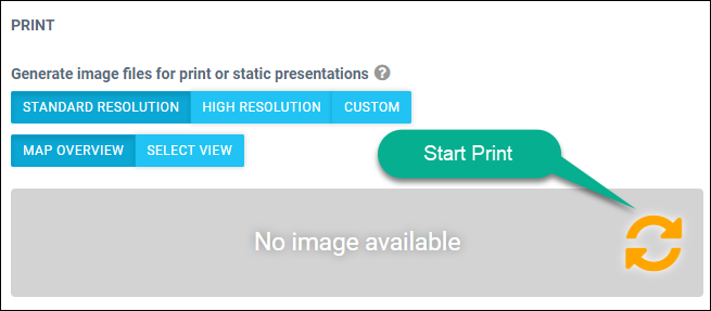 How to print your maps?
