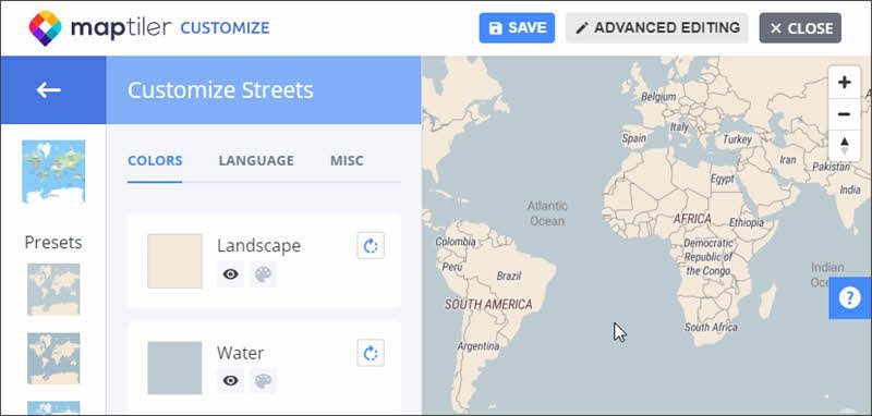 Which studio should I use to create my custom map style?