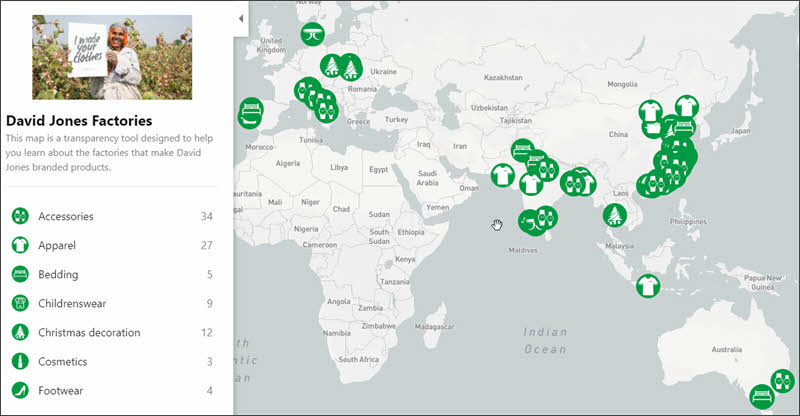 How sustainability maps help brands achieve real transparency?