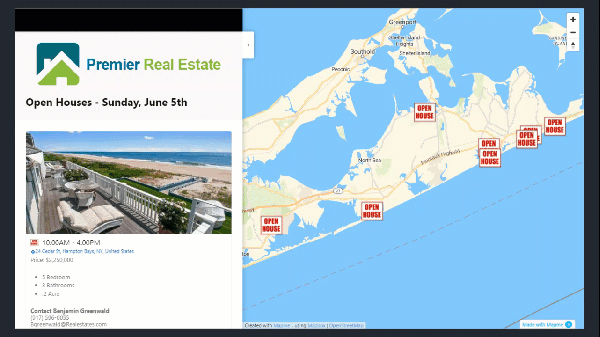 How to customize your map content panel width?