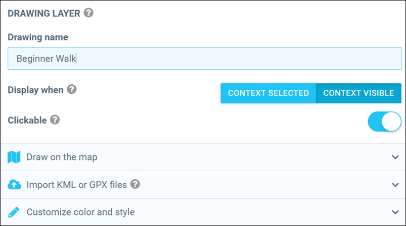 Introducing the new map drawings based on flexible layers