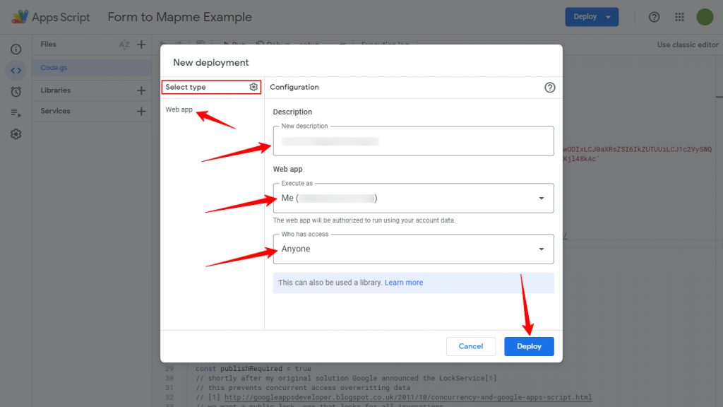 How to Send Form Submissions to your Map?