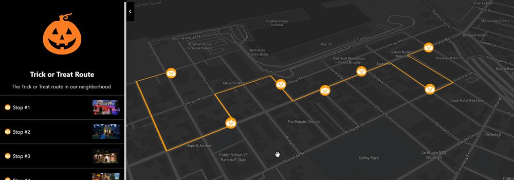 Best practices for seasonal and holiday maps