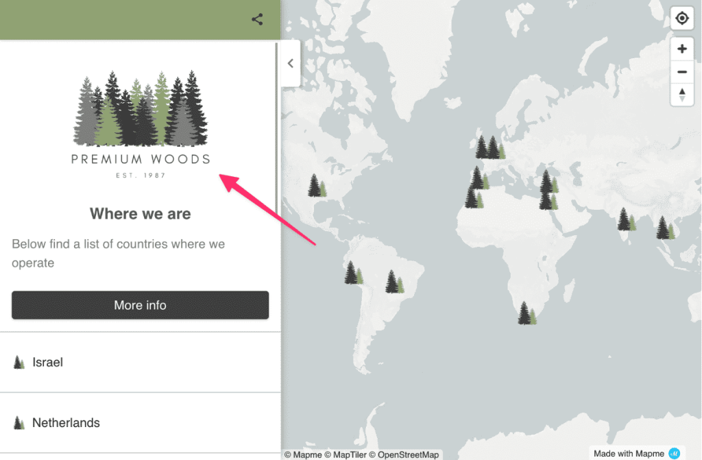How to customize your map to match your brand?